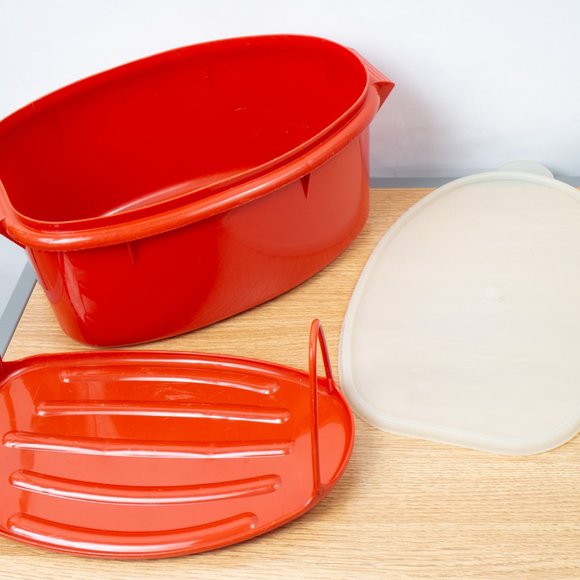 Tupperware | Kitchen | Tupperware 4875 Roast Flavor Savor Ham Chicken ...